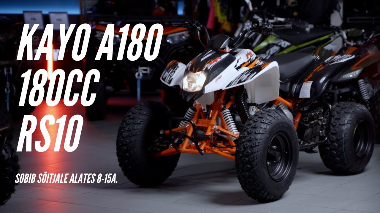 KAYO A180 180cc 4 Stroke Quad – Pocketbike SA
