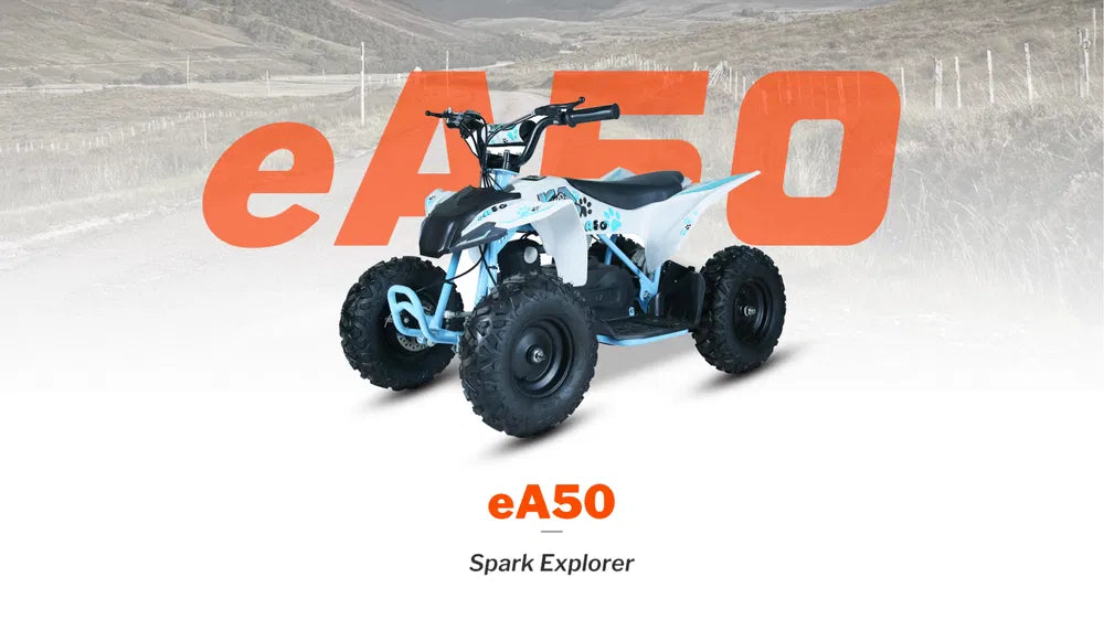 KAYO Electric Quad EA50 800W 36V (5-10 Years) Great for Complexes or E ...