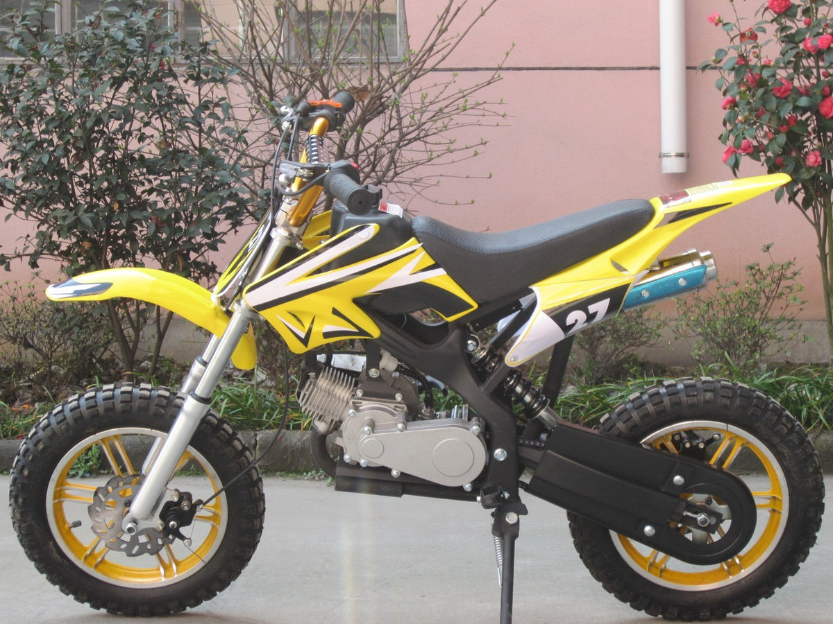 50cc Orion Fairing Kit - Yellow – Pocketbike SA