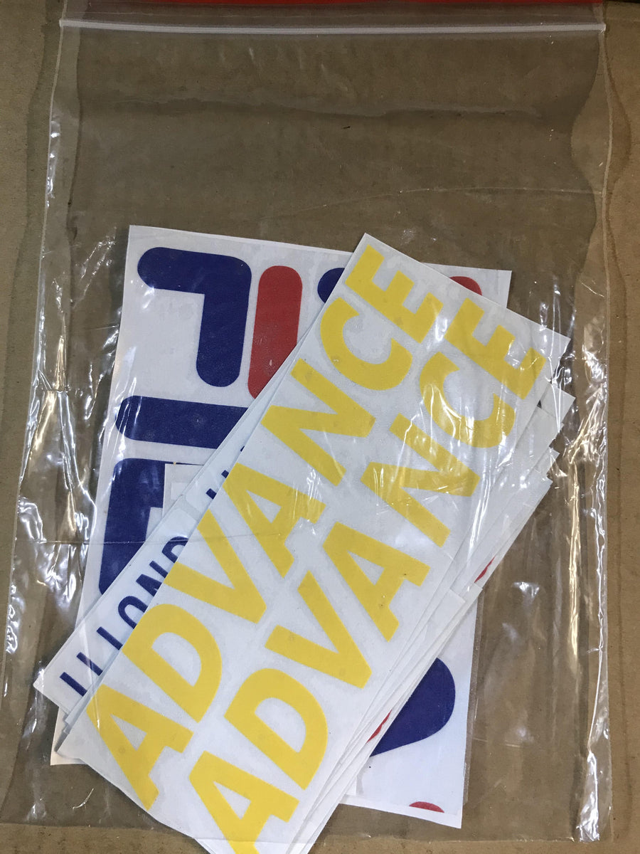 Basic China FILA Sticker Kit – Pocketbike SA