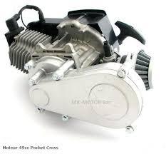 50cc 2 Stroke Air-Cooled 3HP Petrol Driven Dirt Bike Engine + Gearbox ...